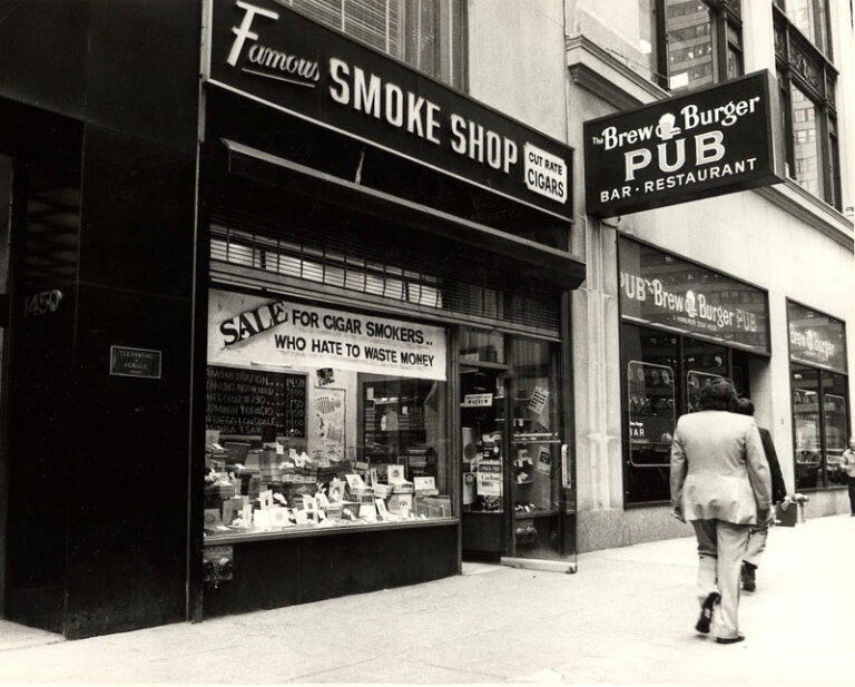 Famous Smoke Shop History - Since 1939 - Leaf Cigar Bar
